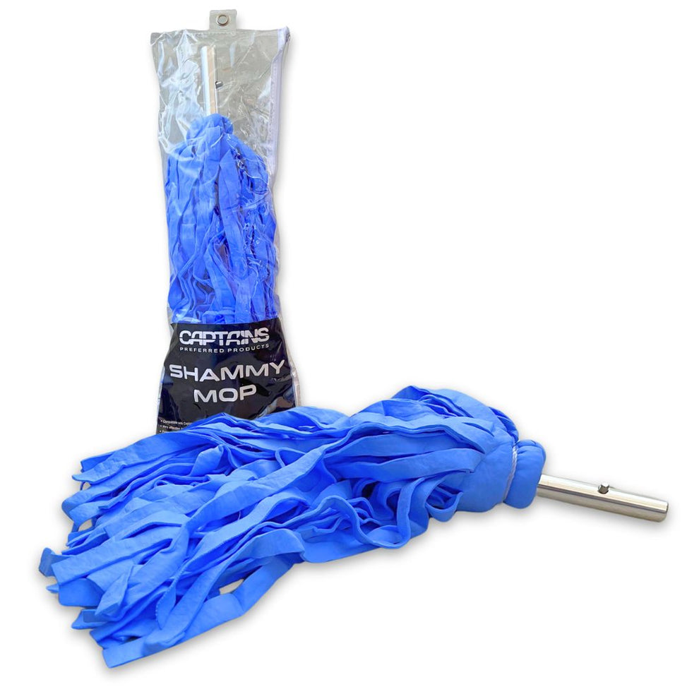 Captains' Chamois Mop Head: Ultra-Absorbent Shammy Mop
