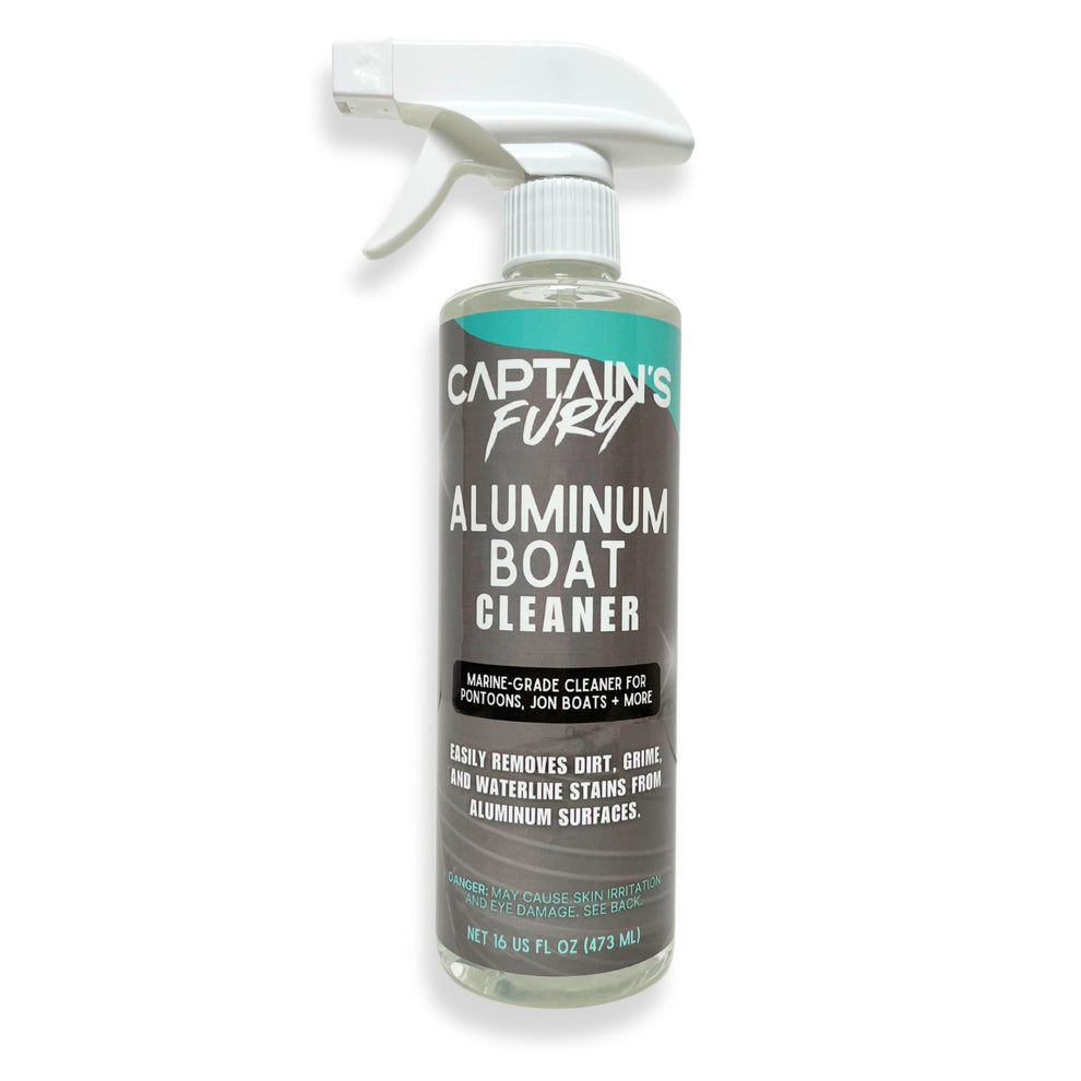 Aluminum Boat Cleaner - Captain's Fury (16oz)