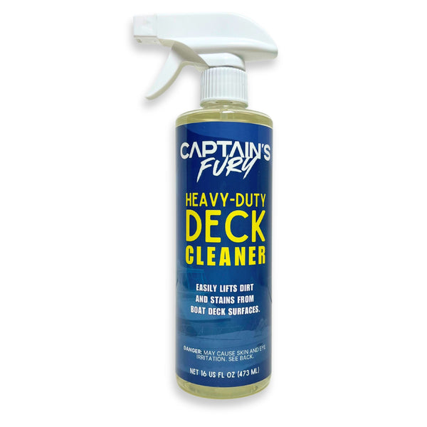 Heavy-Duty Boat Deck Cleaner - Captain's Fury (16oz)