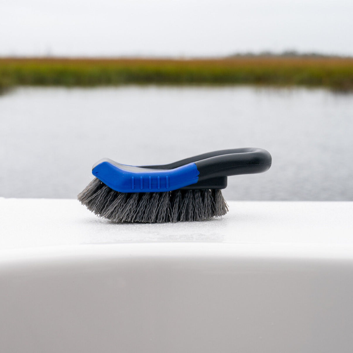 Boat Scrub Brush - Handheld Hard Bristle Brush (Heavy-Duty)