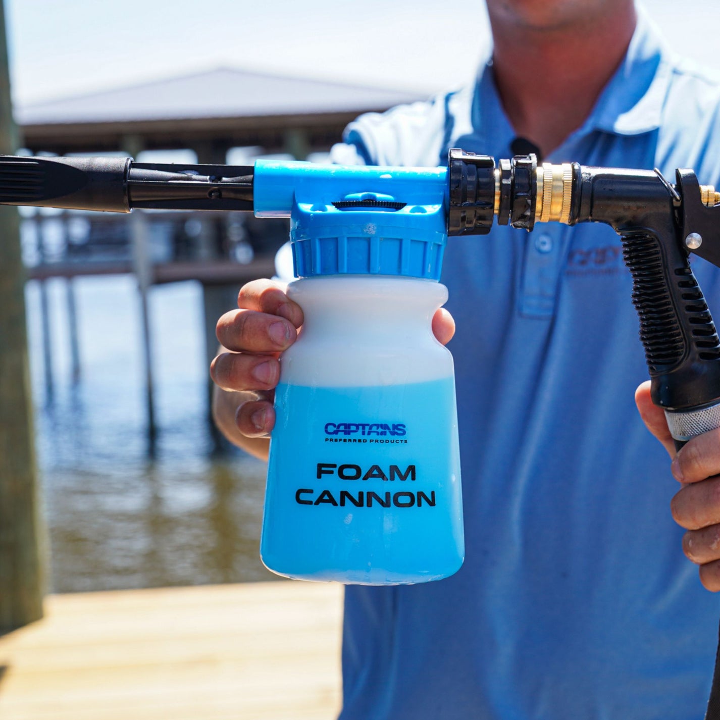 Pro Foam Cannon Boat Cleaning Kit - 8pc Cleaning Kit
