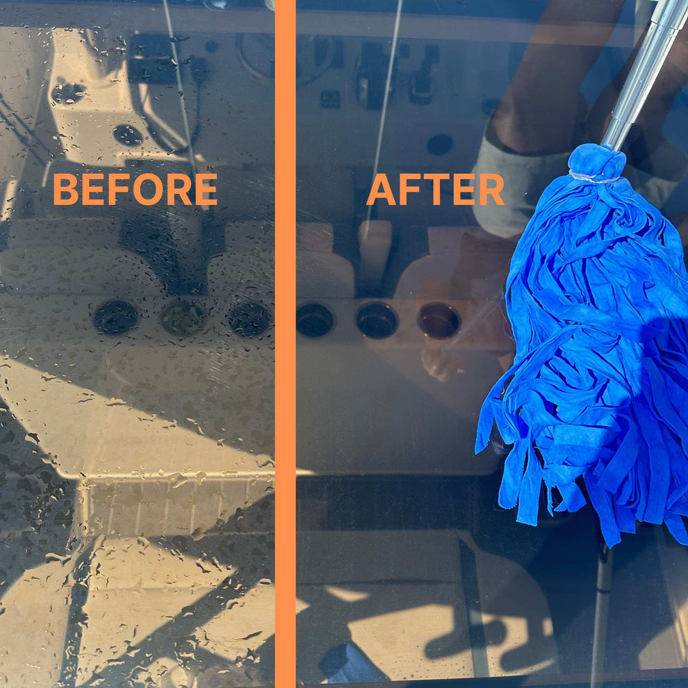 Captains' Chamois Mop Head: Ultra-Absorbent Shammy Mop